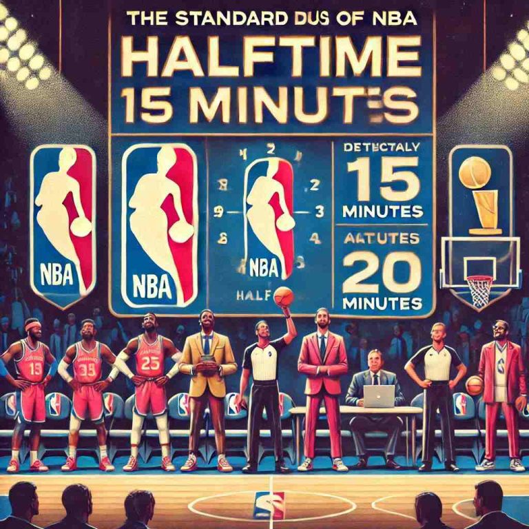 How long is NBA Halftime