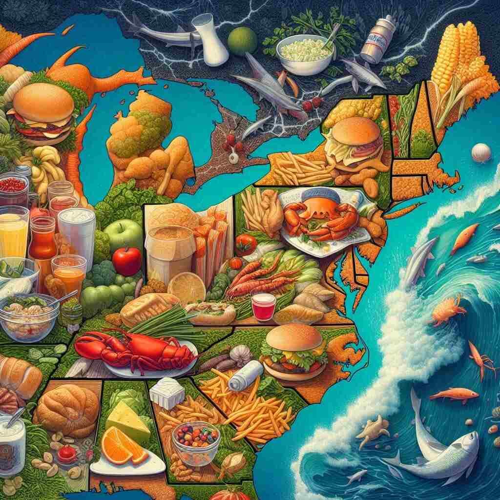 Mid Atlantic Geography and Relationship to Food